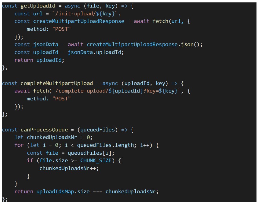 Multipart Upload with Amazon S3